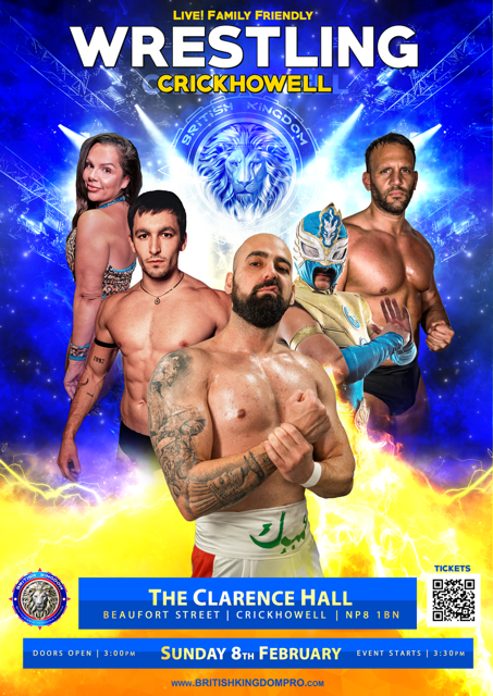 Clarence Hall - Live Family Friendly Wrestling